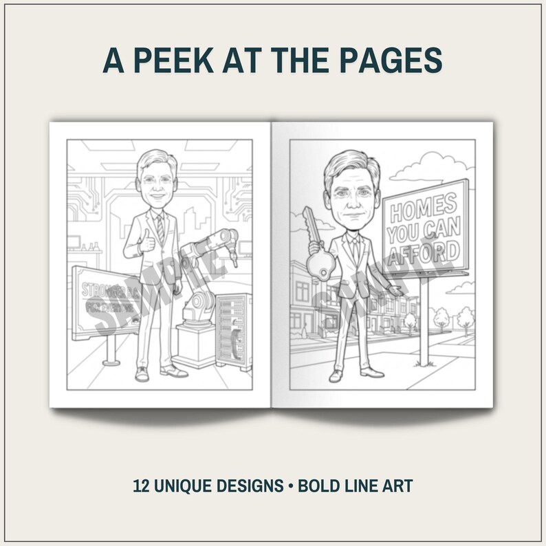 David Eby Coloring Pages • 12 Printables • CANADIAN POLITICAL CIRCUS ...
