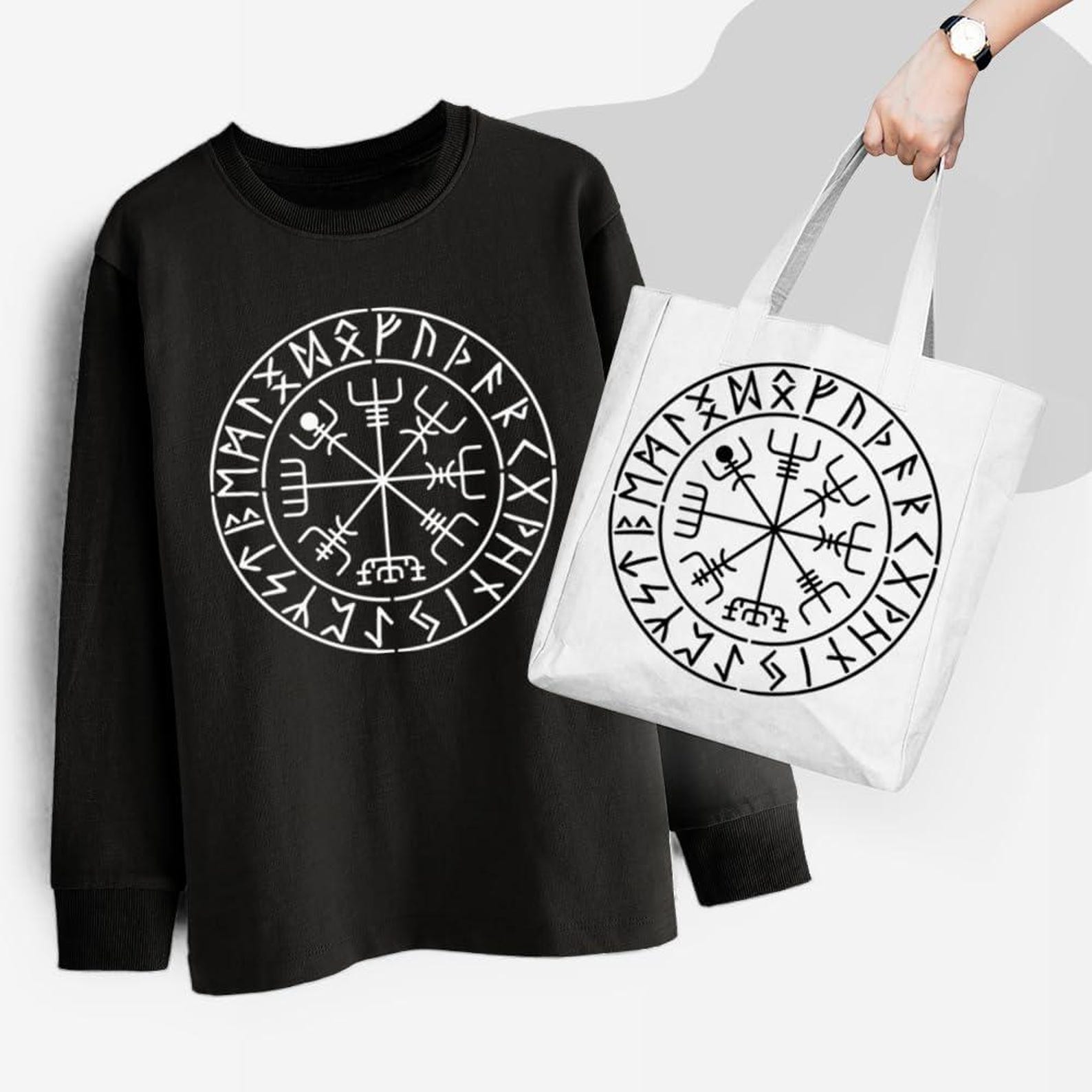 Viking Stencil 12x12 Inch - Norse Heritage Stencil for DIY Crafts ...