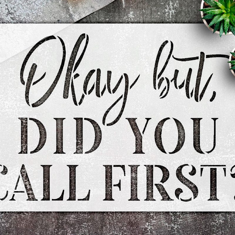 Did You Call Doormat - Etsy