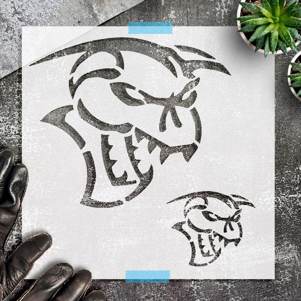 Hellcat Stencil - Etsy