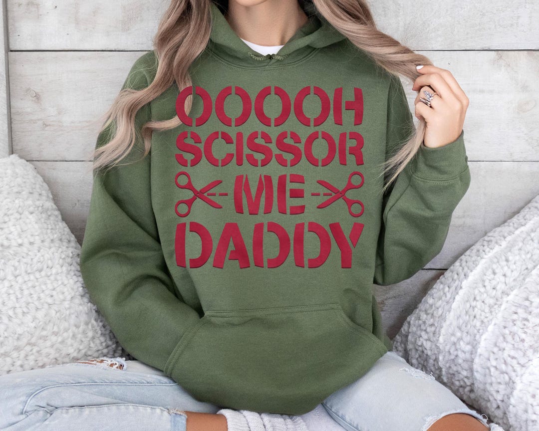 Ooooh Scissor Me Daddy PNG Download, Bold and Playful Adult Humor PNG ...