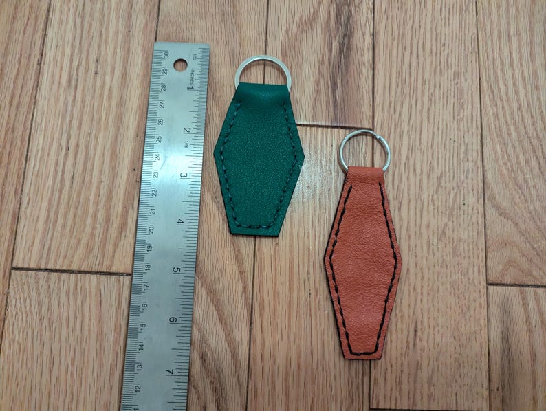 PDF Pattern - Elongated Hexagon Keychain - Etsy