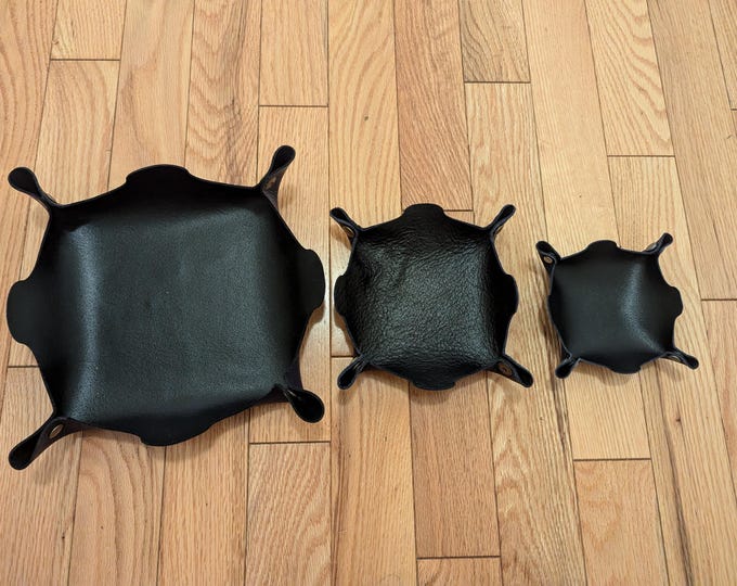 Leather Valet Tray Pattern - PDF Template - Etsy Canada