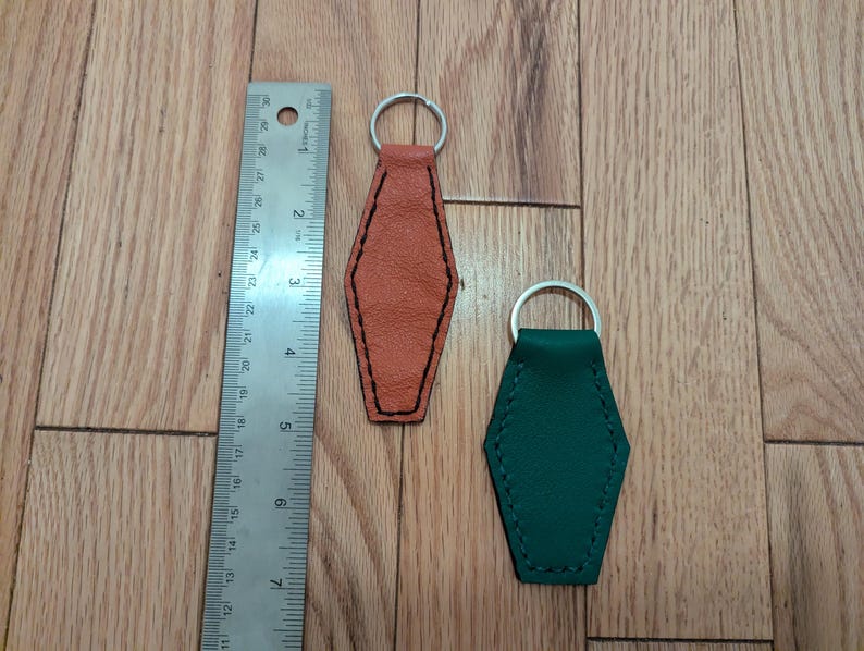 PDF Pattern - Elongated Hexagon Keychain - Etsy