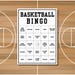 Basketball Bingo, 30 Unique Printable Basketball Bingo Cards ...