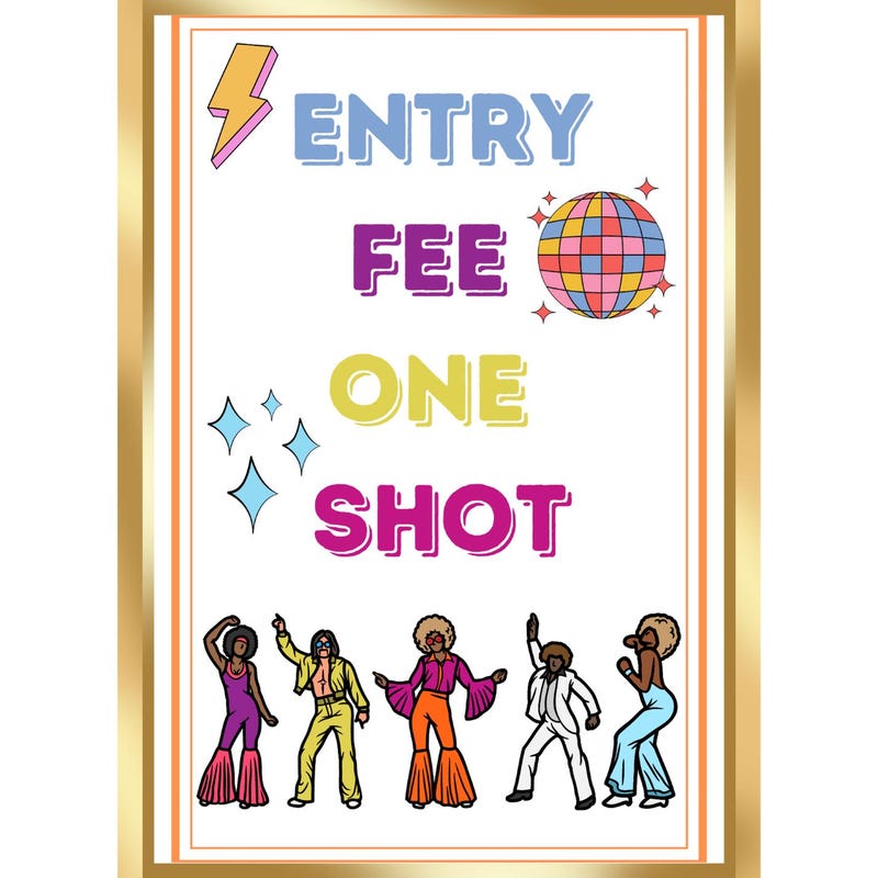 Entry Fee One Shot - Etsy
