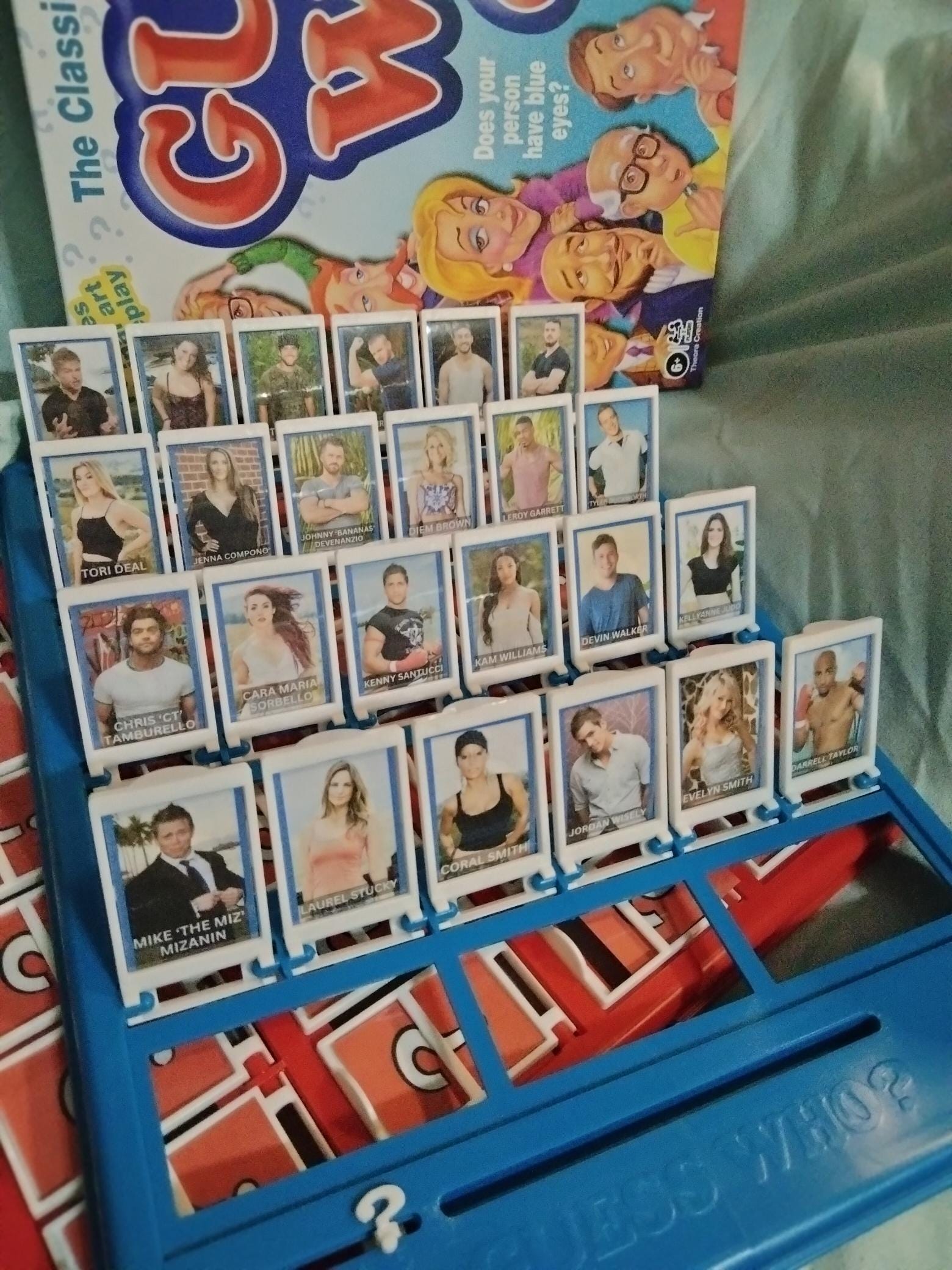 The Challenge Themed Guess Who Board Game (game Version 1191) (custom ...