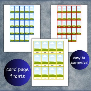 Custom Guess Who Game Template: Canva DIY (fits C2124 & F1360) (PDF ...