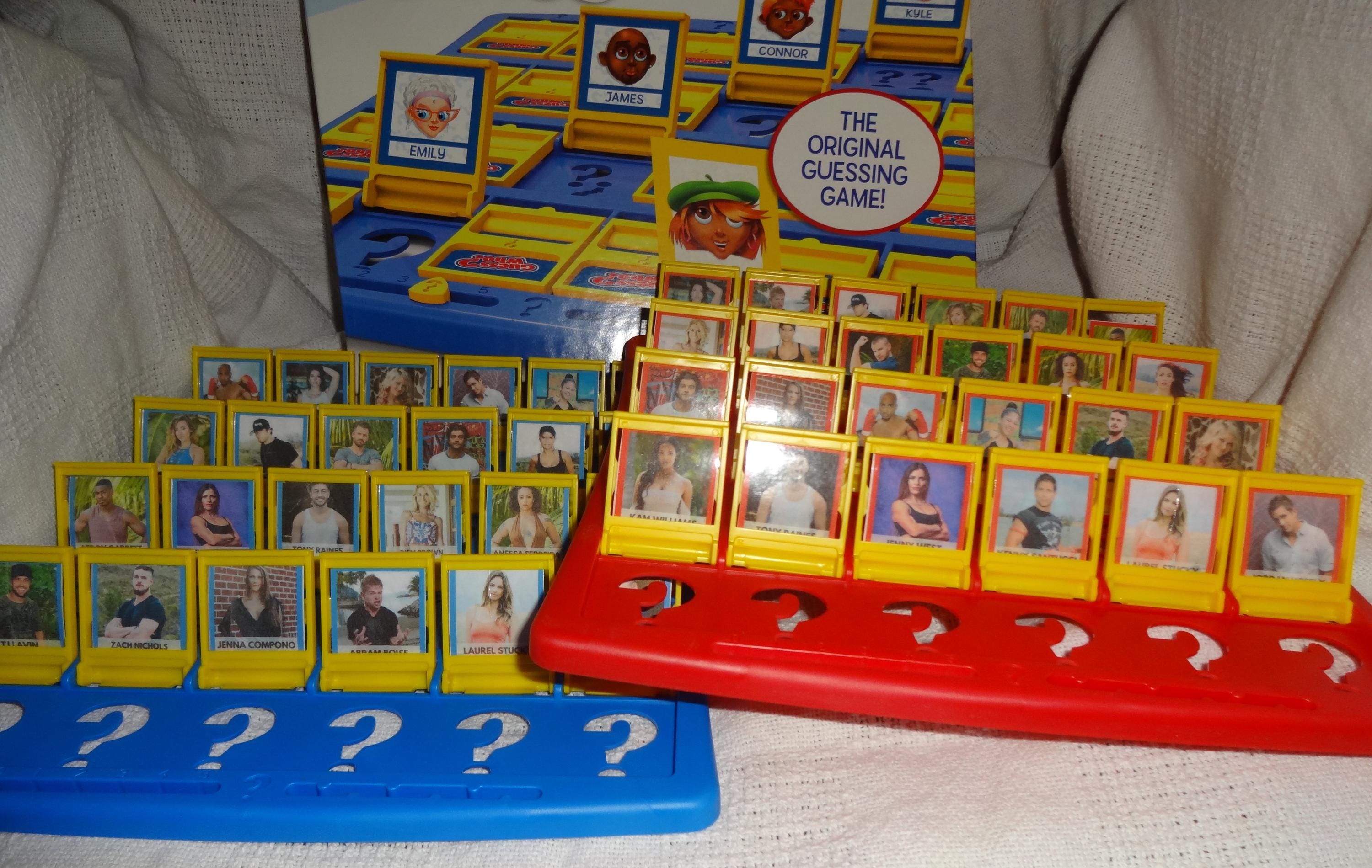 The Challenge Themed Guess Who Board Game (game Version F1360)(custom ...