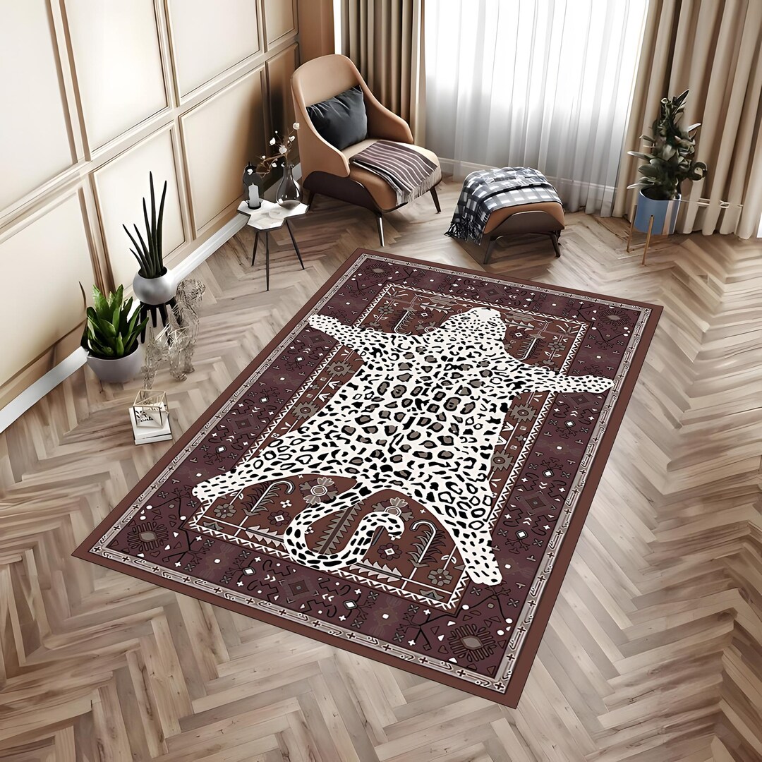 Zebra Rug, Zebra Floor Decor, Zebra Skin Rug, Animal Rug, Living Room ...