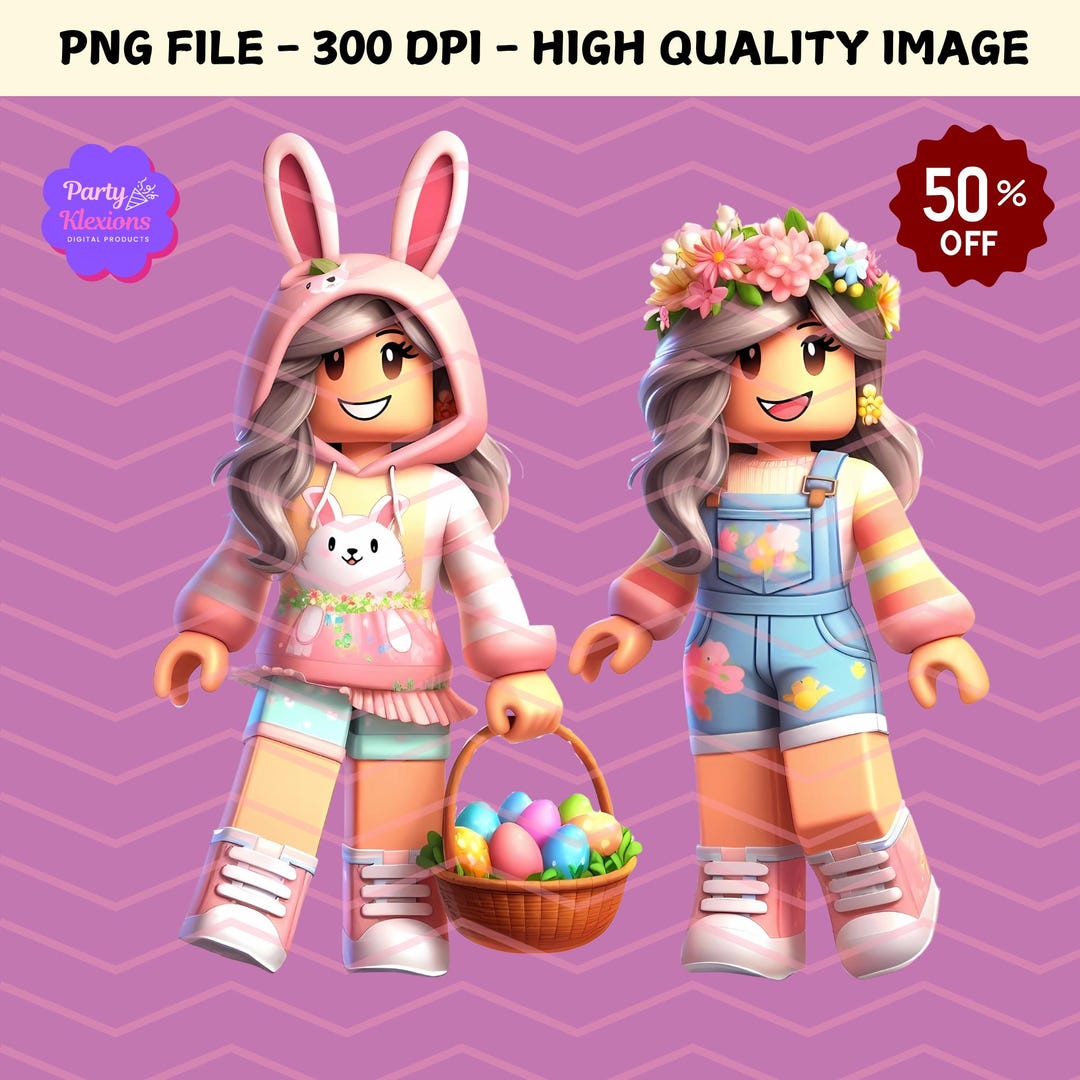 Easter Bunny Roblox, Easter Egg Bunny, Roblox Bunny, Kids Easter Egg ...