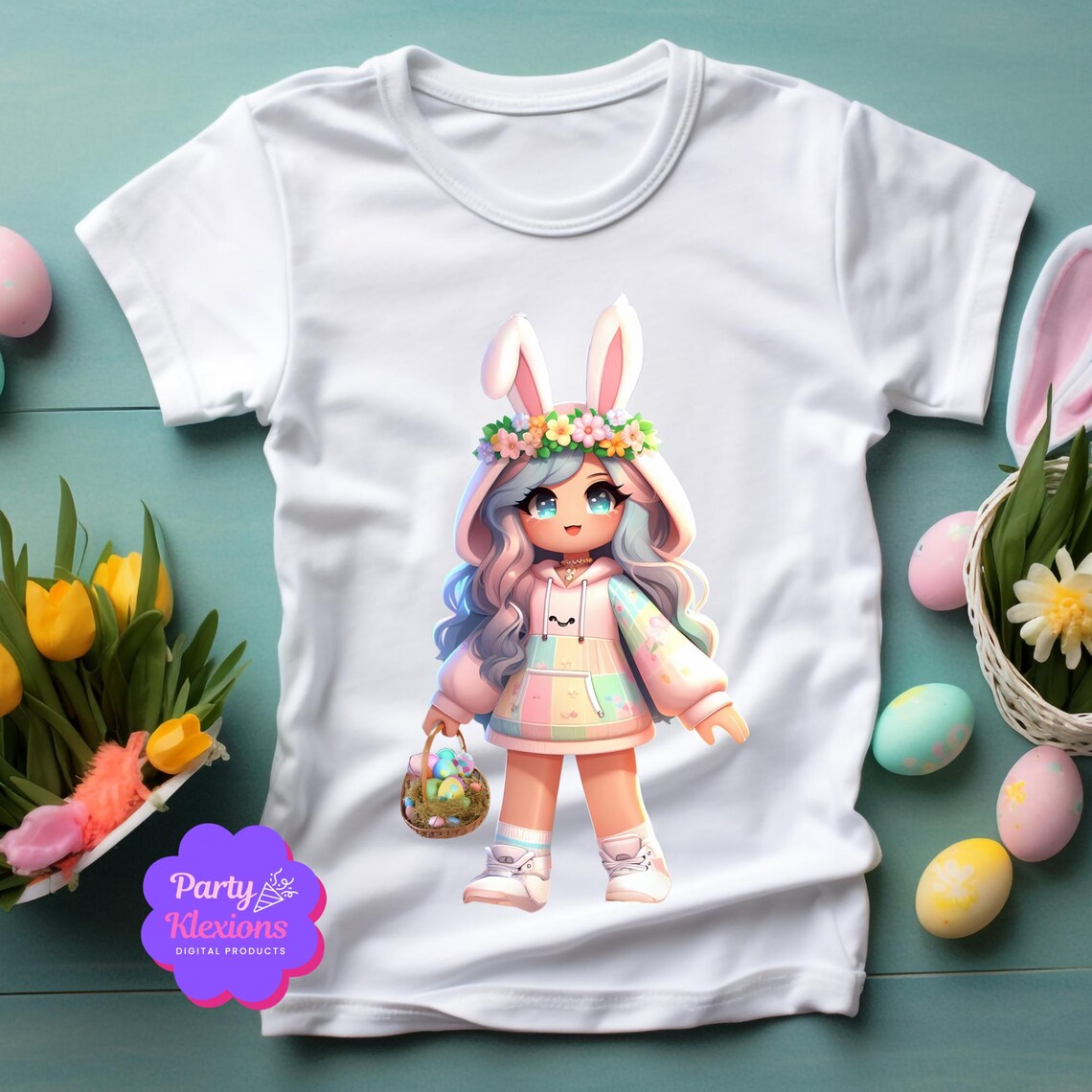 Easter Bunny Roblox, Easter Egg Bunny, Roblox Bunny, Kids Easter Egg ...