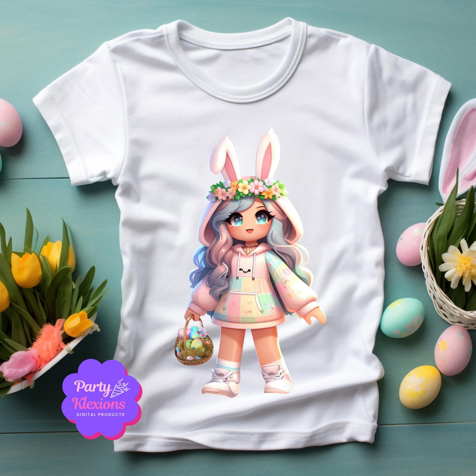 Easter Bunny Roblox, Easter Egg Bunny, Roblox Bunny, Kids Easter Egg ...