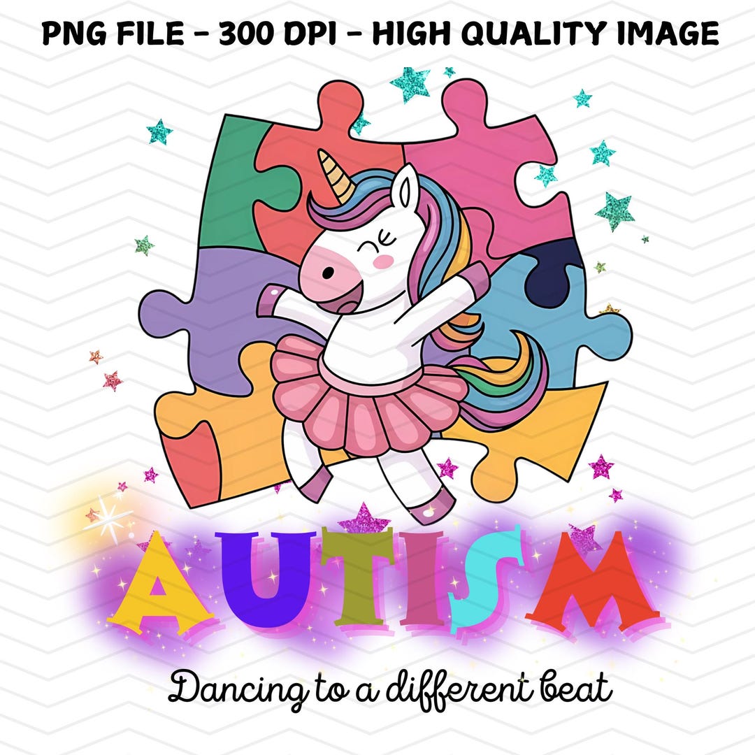 Autism Kids Shirt, Unicorn, Autism Awareness Shirt Png, Autism Kids Png ...