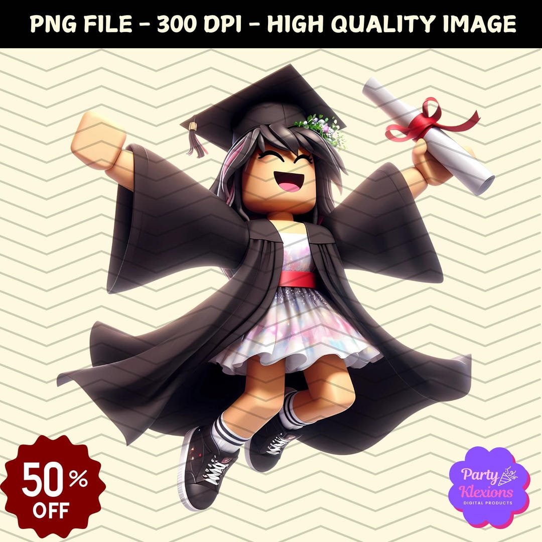 Roblox Graduation, Graduation Day, Roblox Girl, Gamer Graduate, Girl ...