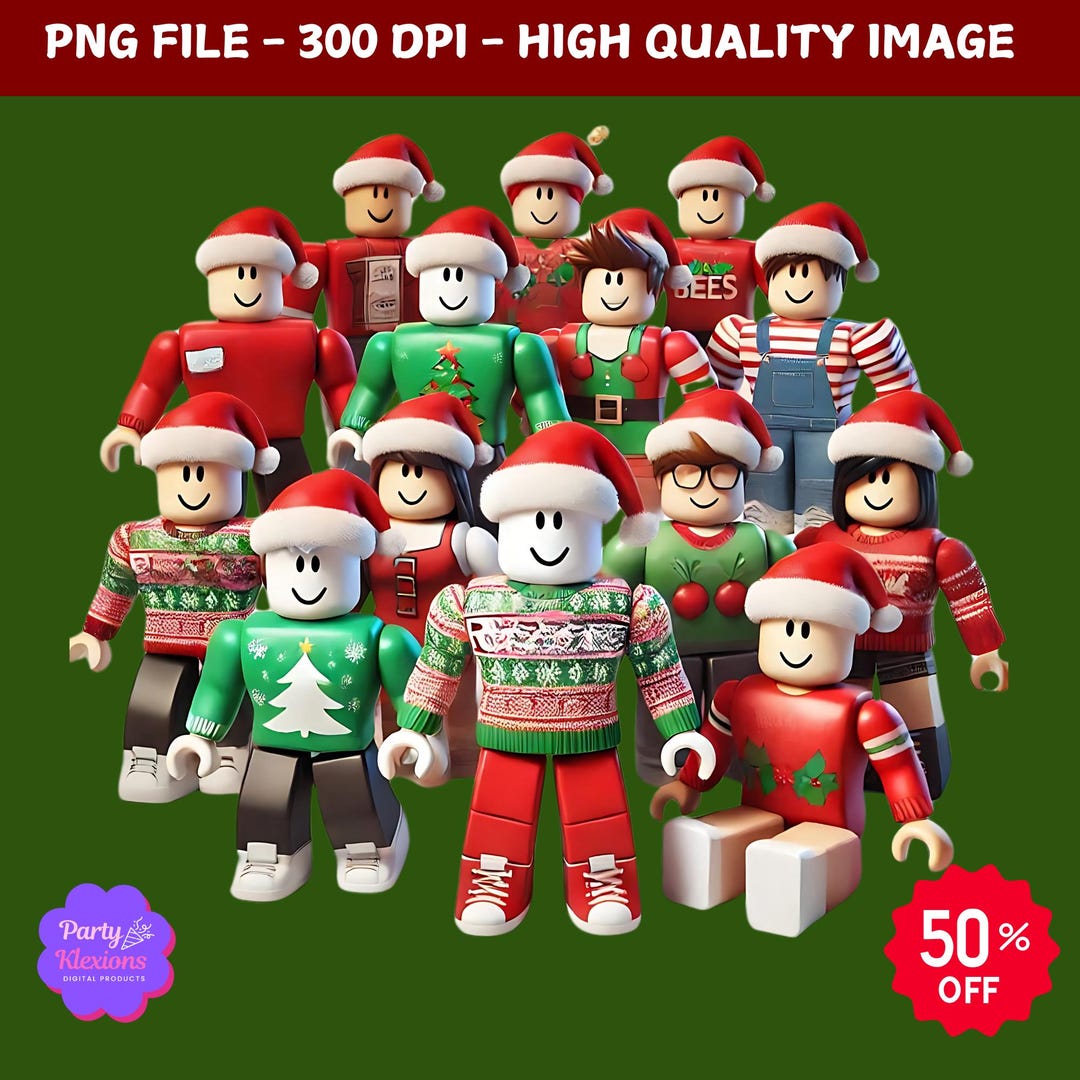 Christmas Roblox Png, Merry Christmas Roblox, Roblox Group, Roblox ...