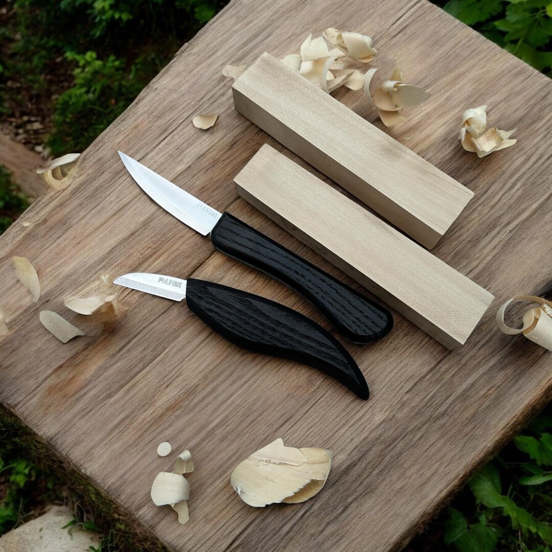 NEW Beginner Whittling Kit . Beginner Wood Carving Kit . Whittling ...