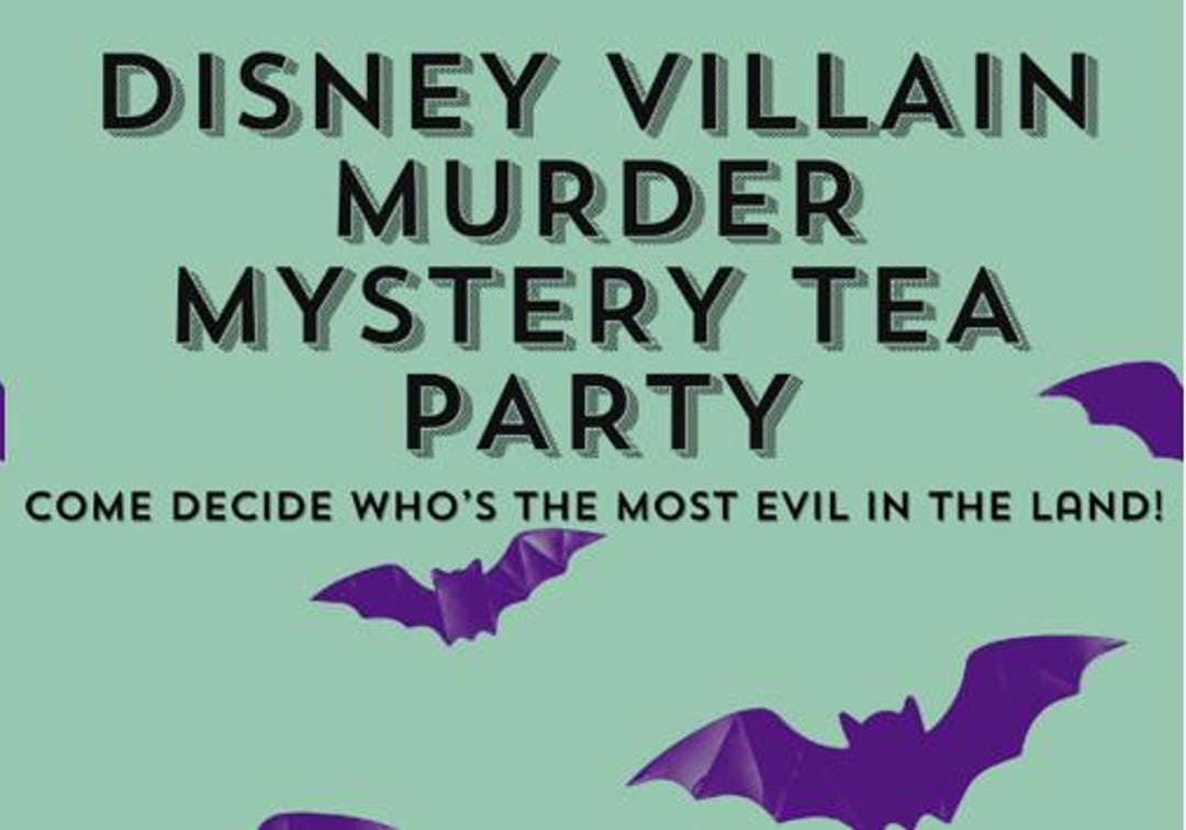 Disney Villains Murder Mystery Dinner Interactive Performance/show ...