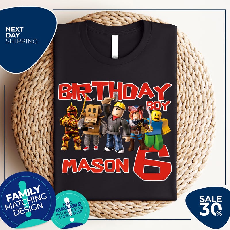 Roblox Boys T Shirts - Etsy