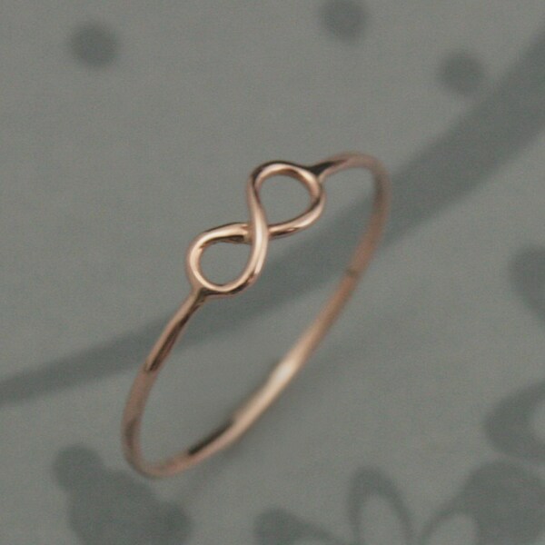 Gold Infinity Ring - Etsy