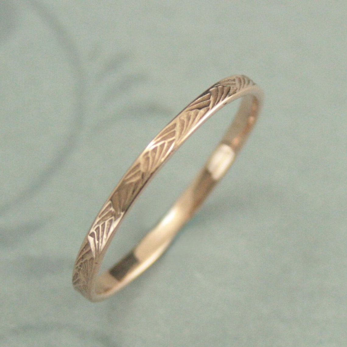 Vintage Style Ring Detailed Ring 14K Gold Ring Patterned Gold - Etsy UK