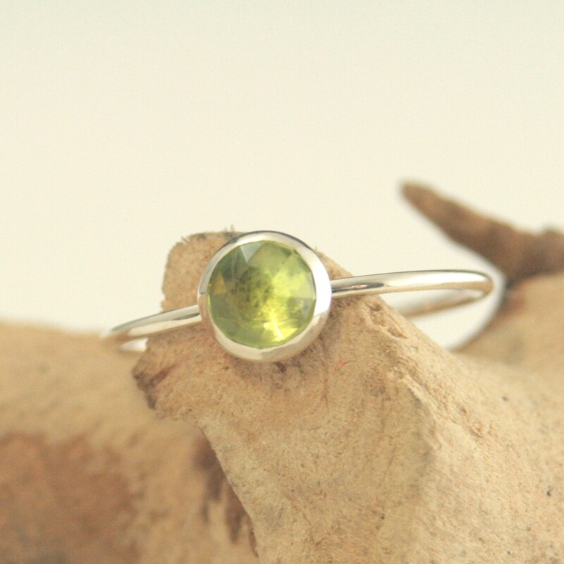 Peridot Rings - Etsy