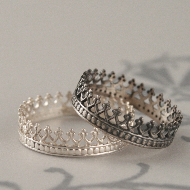 Crown Ring - Etsy