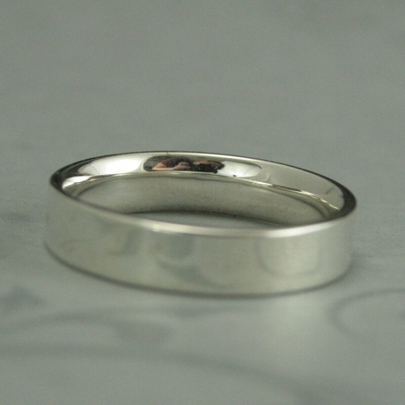 Silver Band - Etsy