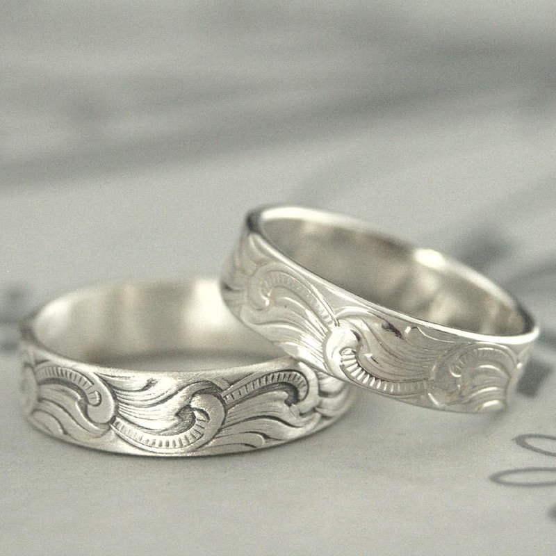 Scroll Rings - Etsy