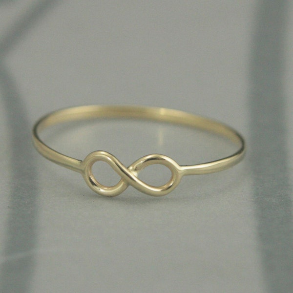 Infinity Symbol Ring - Etsy