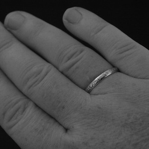 Silver Pattern Band Monet Women's Silver Band Women's Silver Ring ...