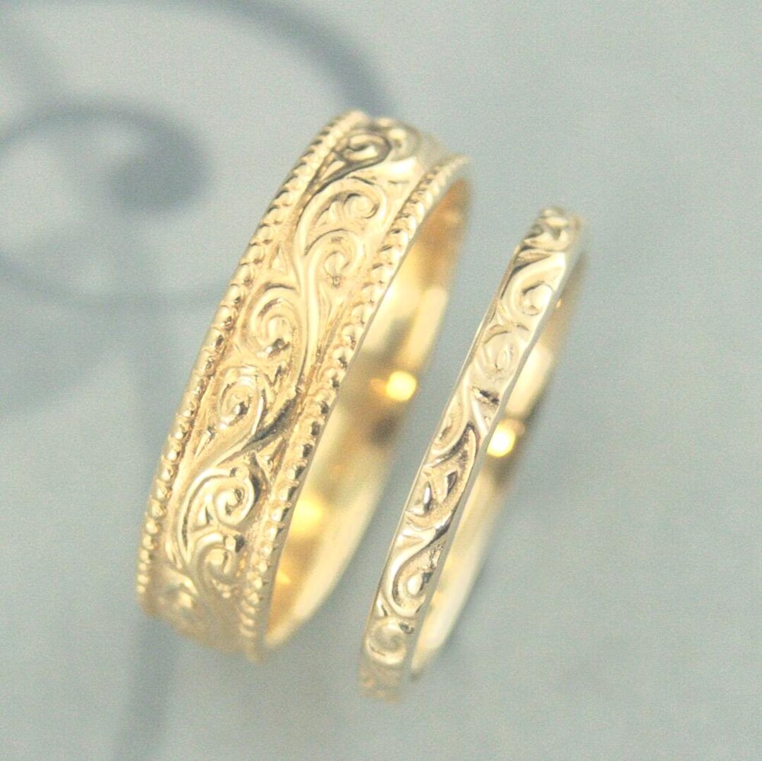 Band Groom’s Ring Bride’s Band Men’s Wedding Ring Women’s Wedding Band ...