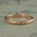 10K Gold Ring 10K Gold Band Antique Style Ring Antique Style Band Gold ...