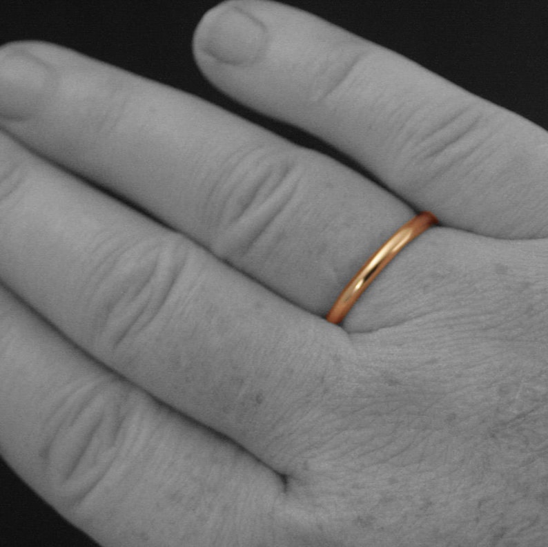 10K Wedding Ring 10K Gold Ring 10K Wedding Band Women's - Etsy