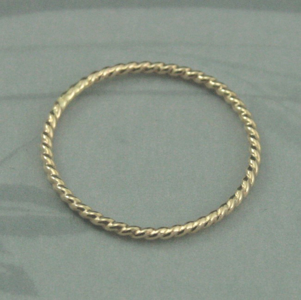 Band Twist Ring Gold Twist Band Thin Twist Ring Rope Gold Band - Etsy