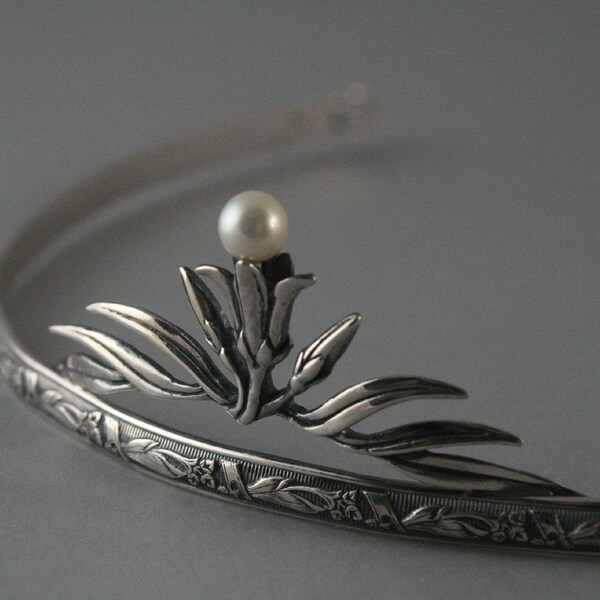 Silver Tiara - Etsy