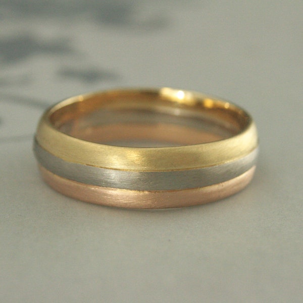 Tri Color Rings - Etsy