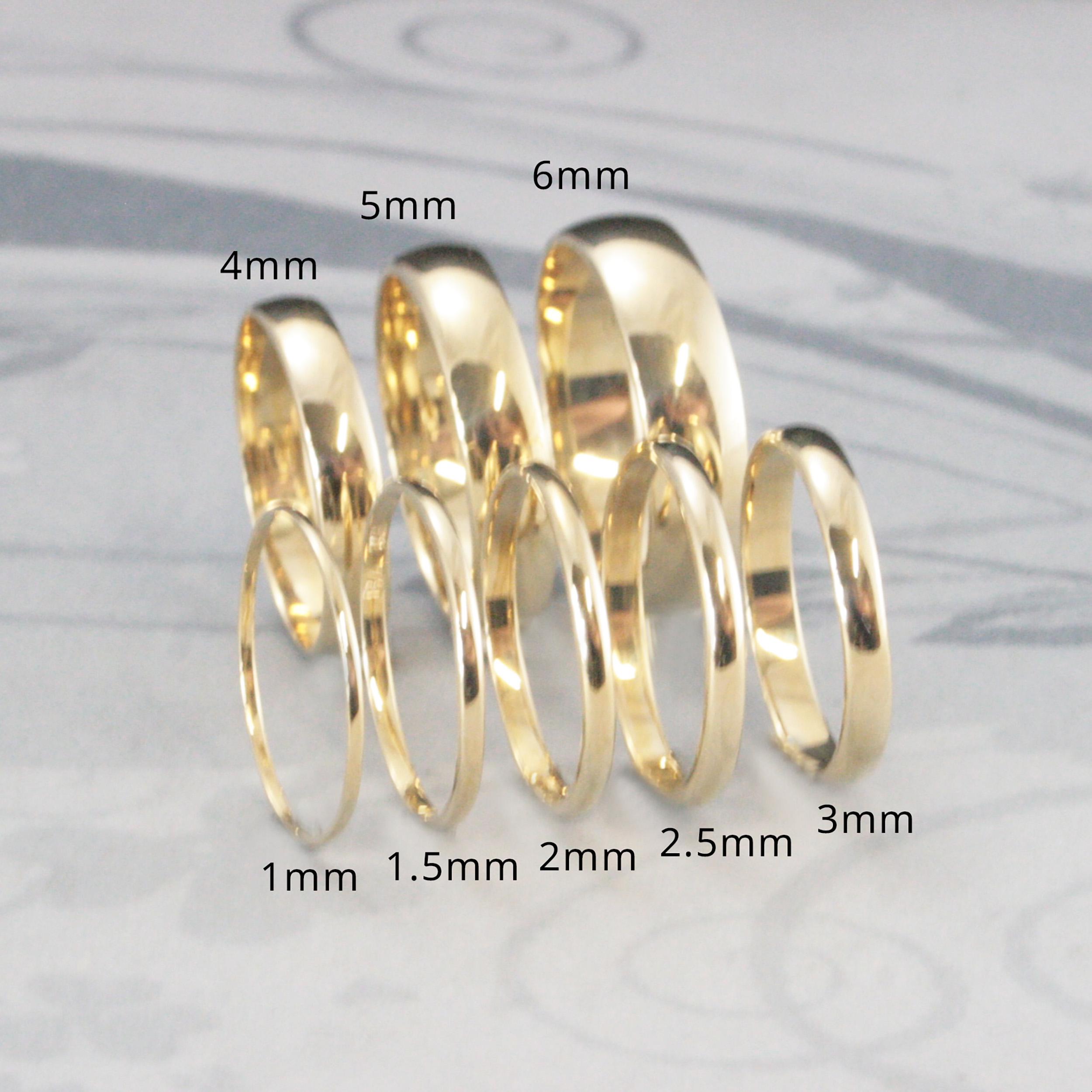Solid 14K Gold Ring Gold Wedding Band Solid Gold Handmade Ring Recycled ...