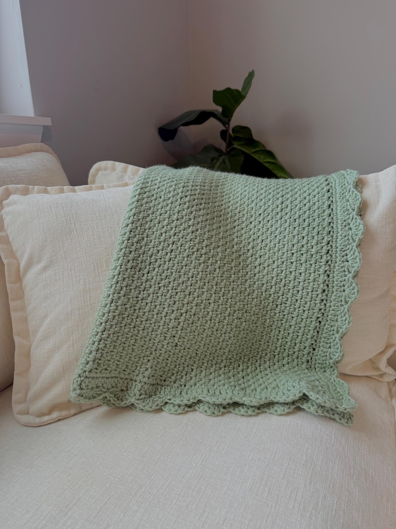 Beginner Friendly Crochet Blanket Pattern - Etsy