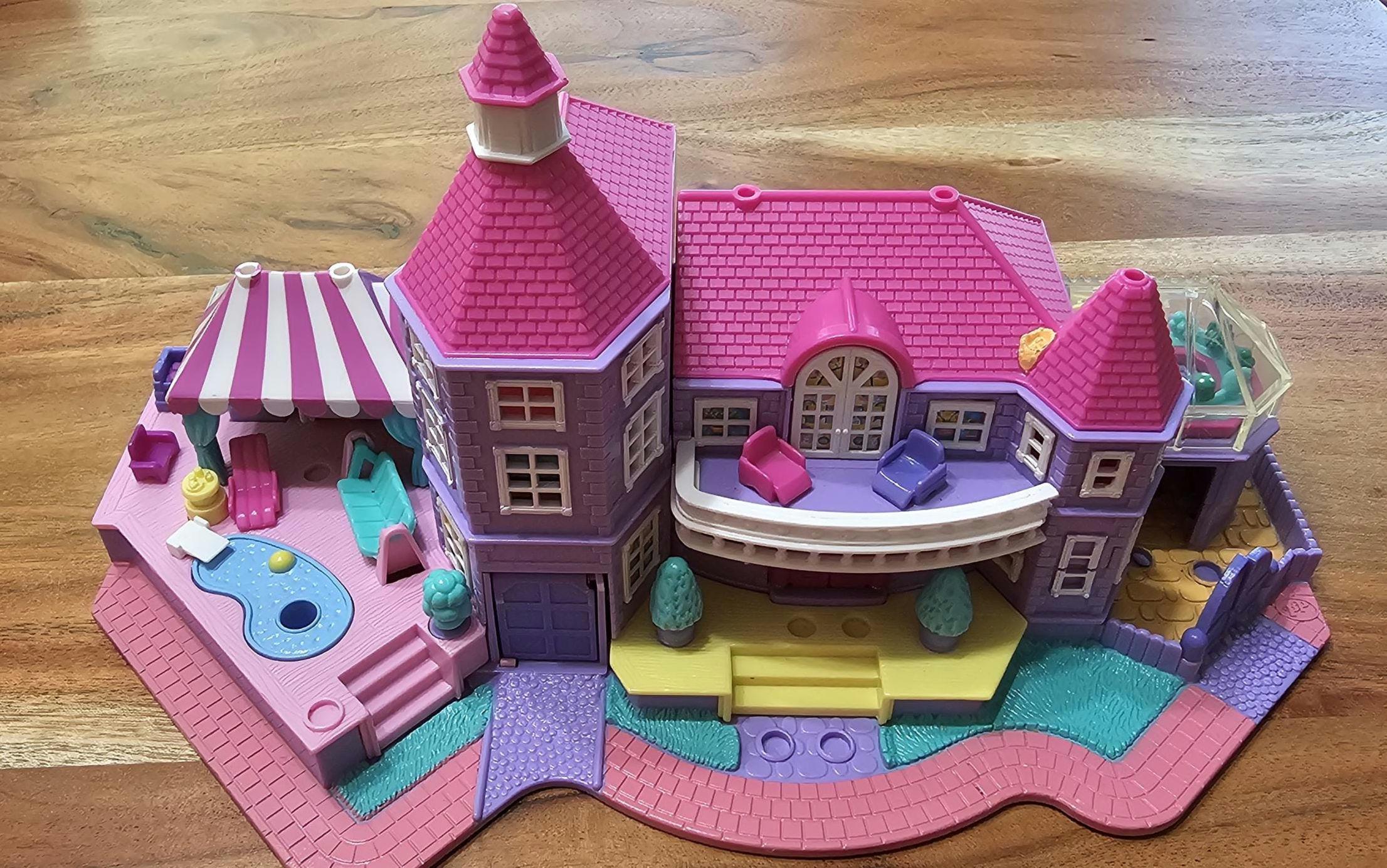 VTG 1994 Polly Pocket Magical Mansion With Working Lights - Etsy