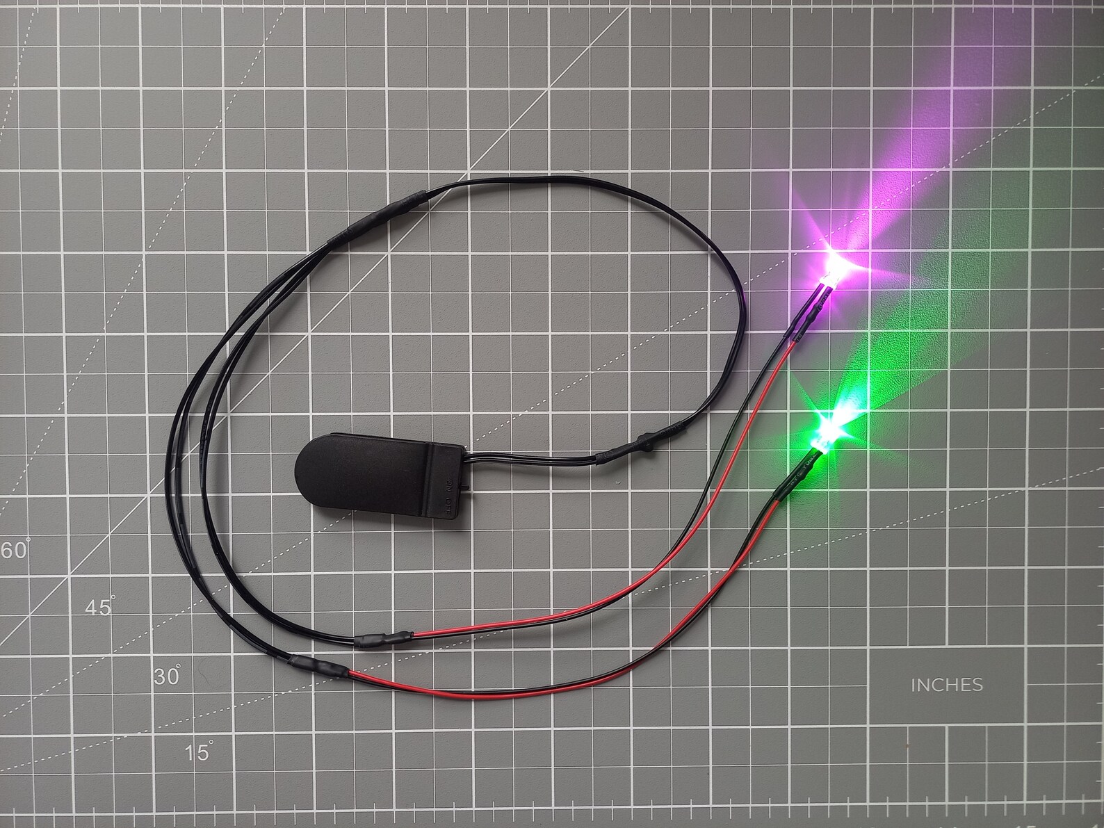 LED Lights Kit Cosplay Costume DIY Hobby Project Battery Powered ...