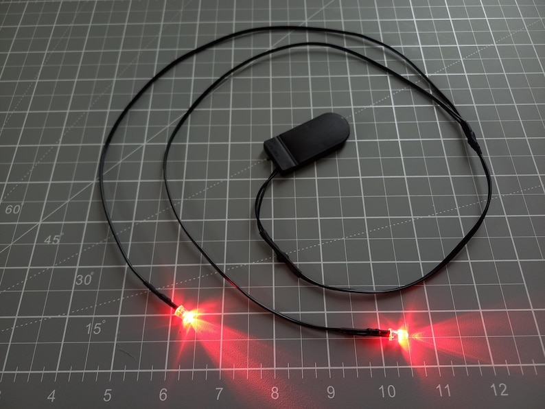 LED Lights Kit Cosplay Costume DIY Hobby Project Battery Powered ...