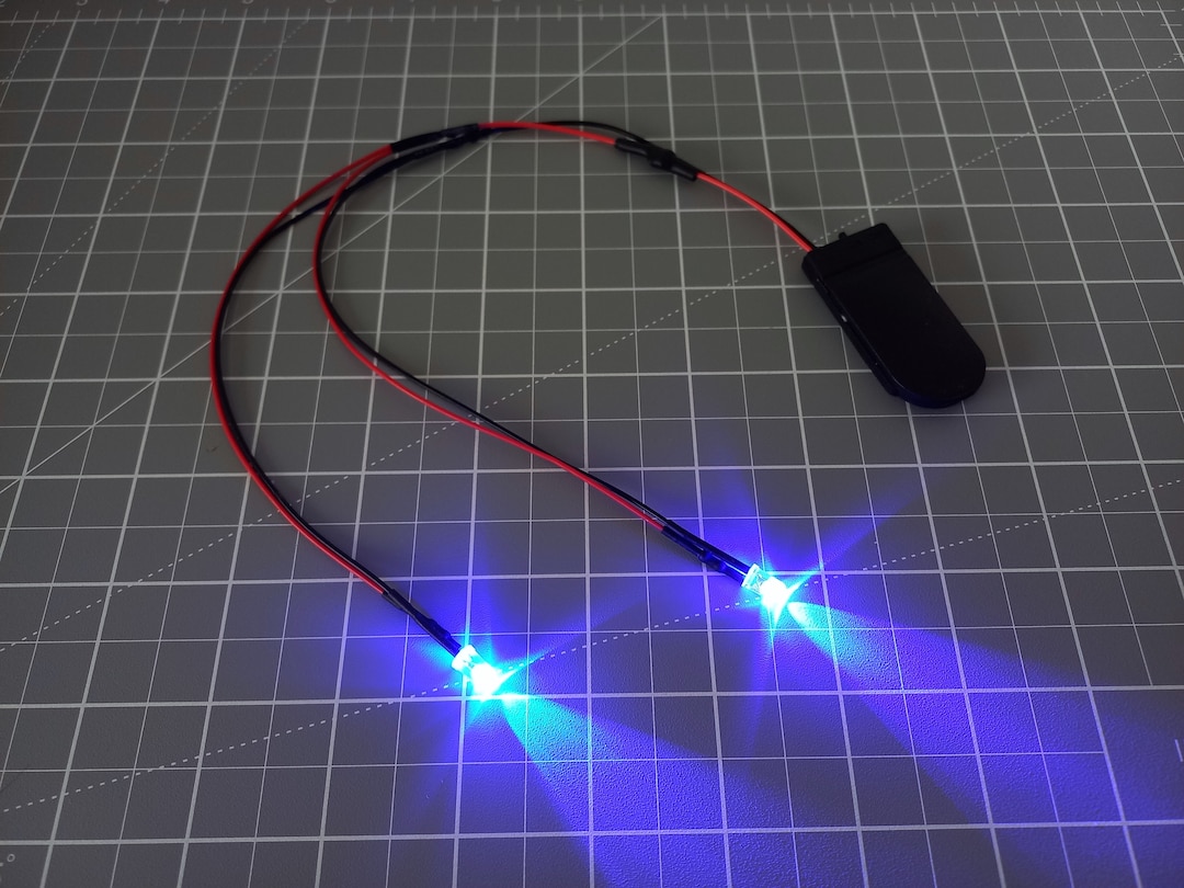 LED Light Kit Cosplay Costume DIY Hobby Project Battery Powered USB ...