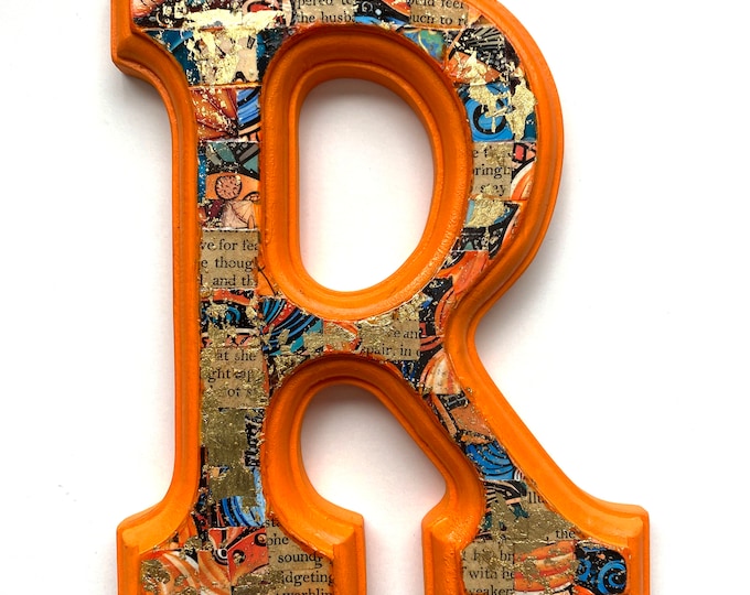 Alphabet Nursery Wall Letter R - Etsy