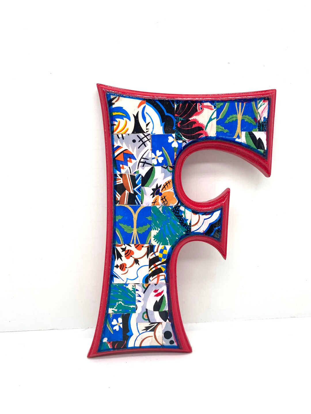Alphabet Nursery Wall Letter F - Etsy