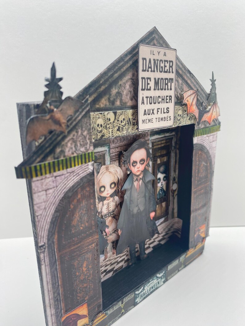 Halloween Diorama, Spooky Dolls, Haunted House Decor, Creepy Halloween ...