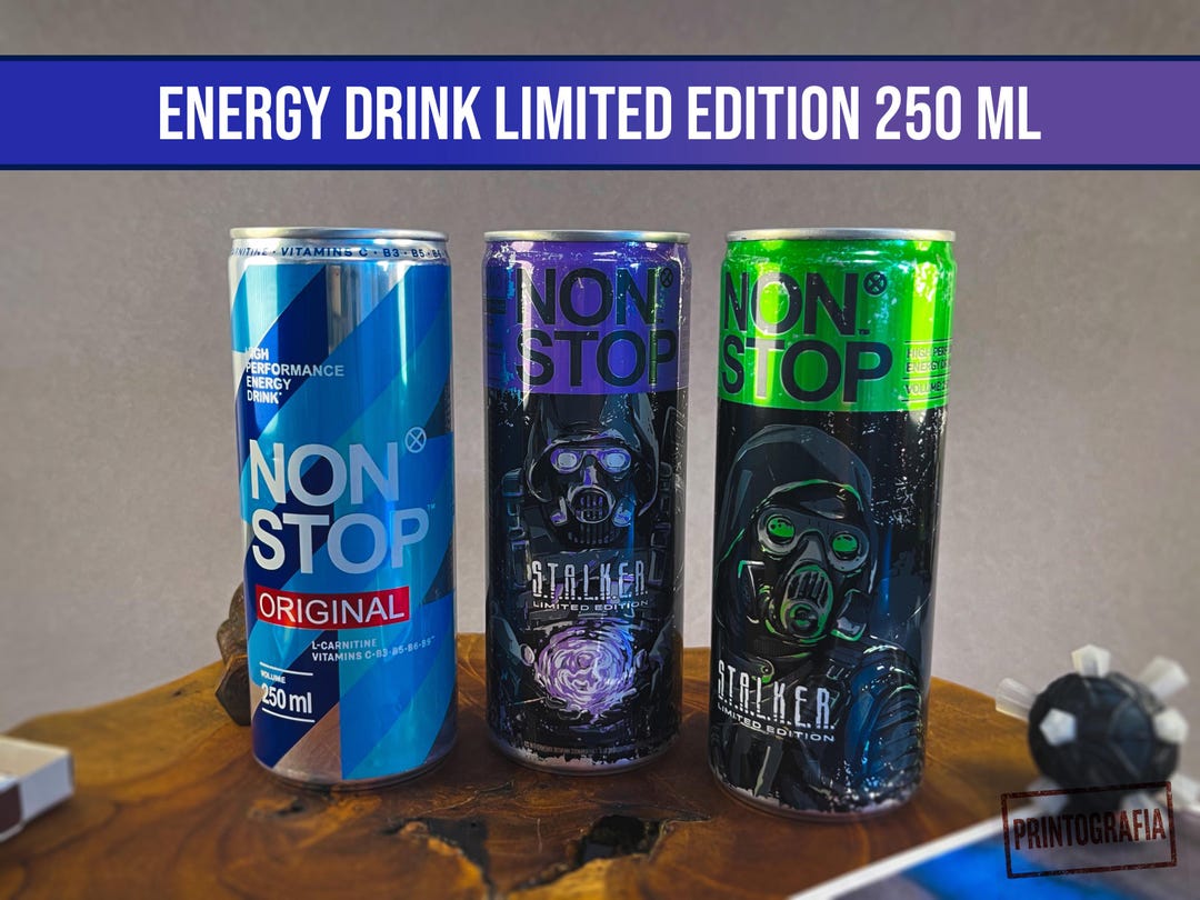 Non-stop Energy Drink - STALKER Inspired Limited Edition Zone Collector ...