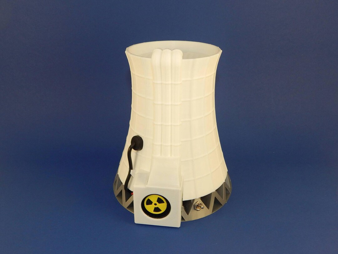 Chernobyl Cooling Tower Humidifier & RGB Lamp - Radiation Fan Propeller ...
