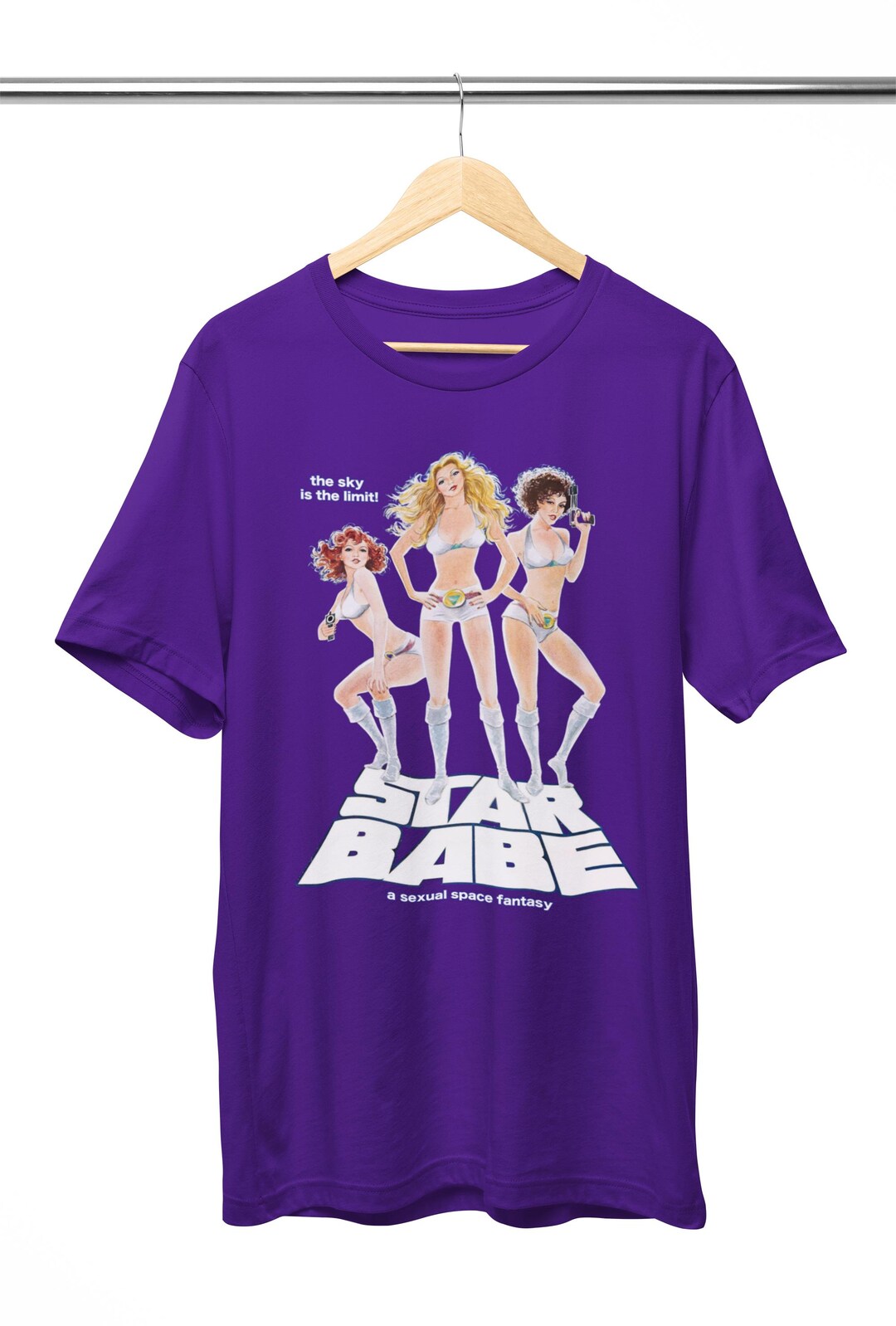 Star Babe Sexy Science Fiction Movie Vintage Poster Tee, Jack Genero ...