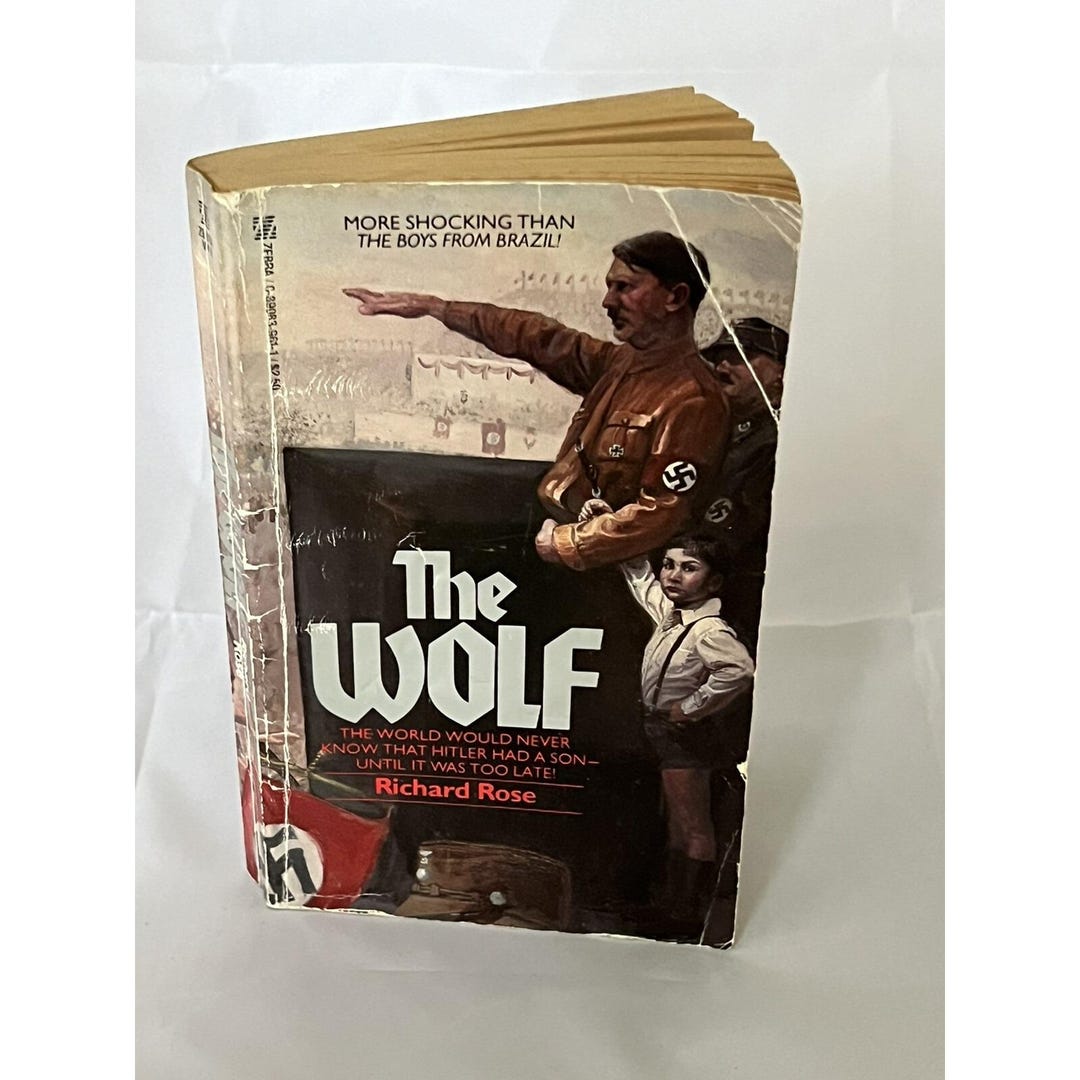The Wolf by Richard Rose Vintage Book (RARE)! WW2 Story - Etsy